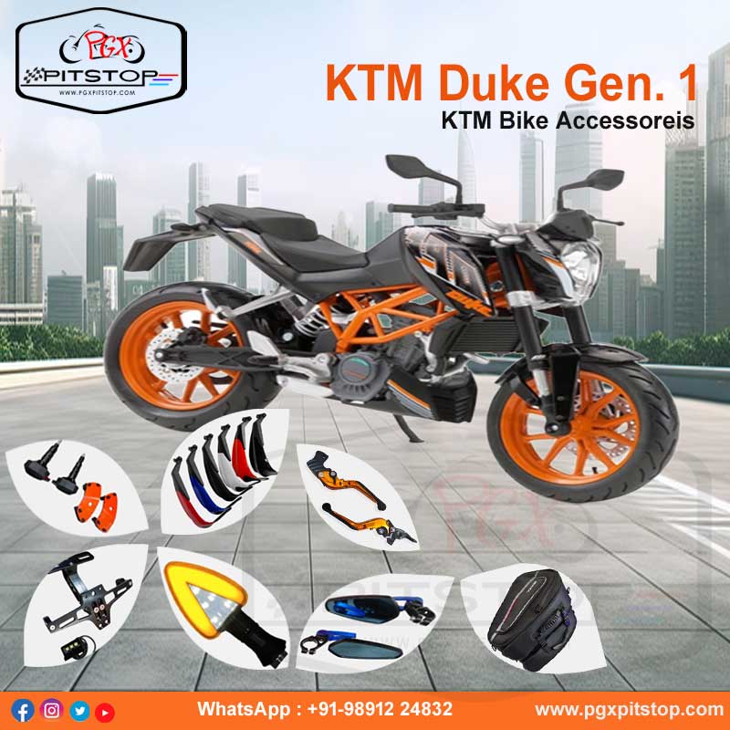 Duke Gen.1 Motorcycle Accessories Online Store in India | Duke Gen.1 ...