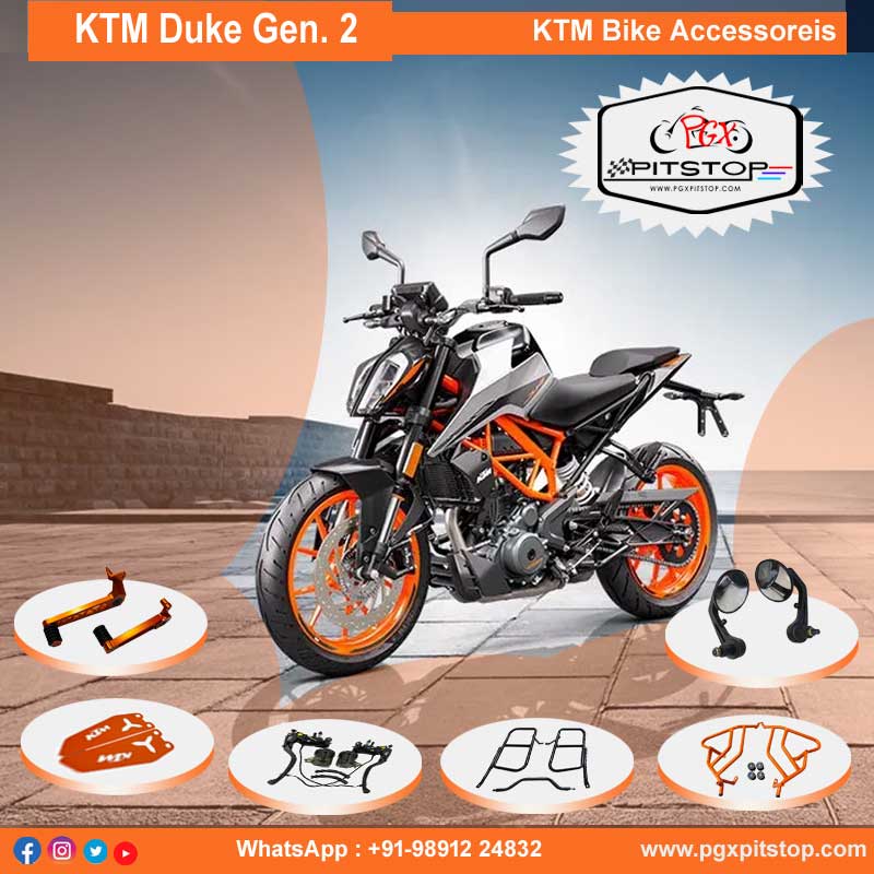 Duke Gen.2 Motorcycle Accessories Online Store in India | Duke Gen.2 ...