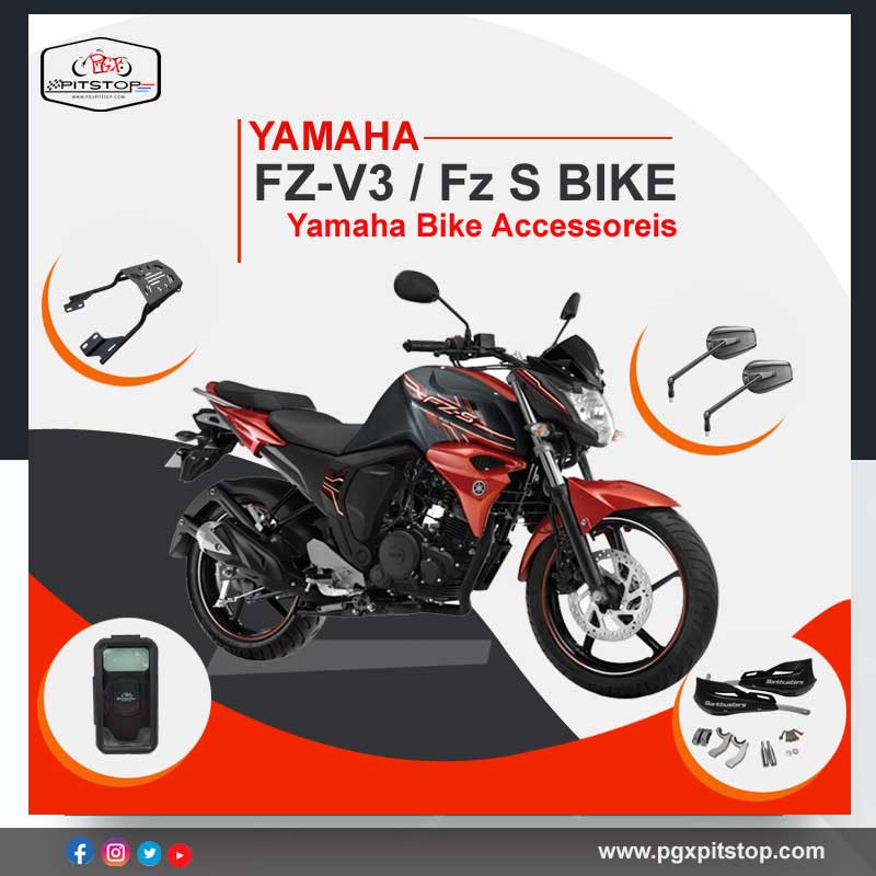 Buy Authentic Yamaha FZ-V3 / Fz S Bike Accessories Online at the Best ...
