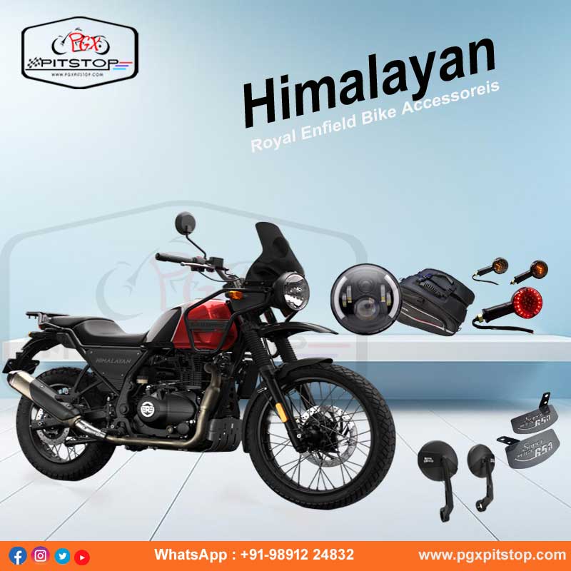 Royal Enfield Himalayan Motorcycle Accessories Online Store in India ...