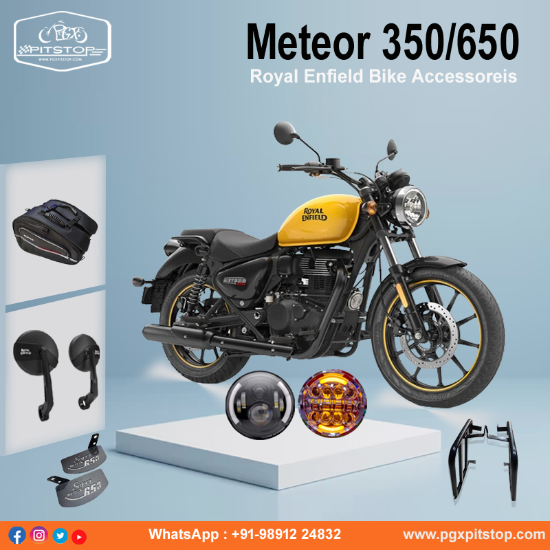 Royal Enfield Meteor 350/650 Motorcycle Accessories Online Store in India | Royal Enfield Meteor ...